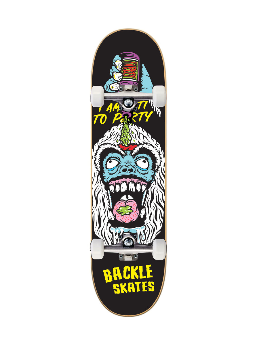 Complete Skateboard Yeti Design JK-13 – Backle Skateboards